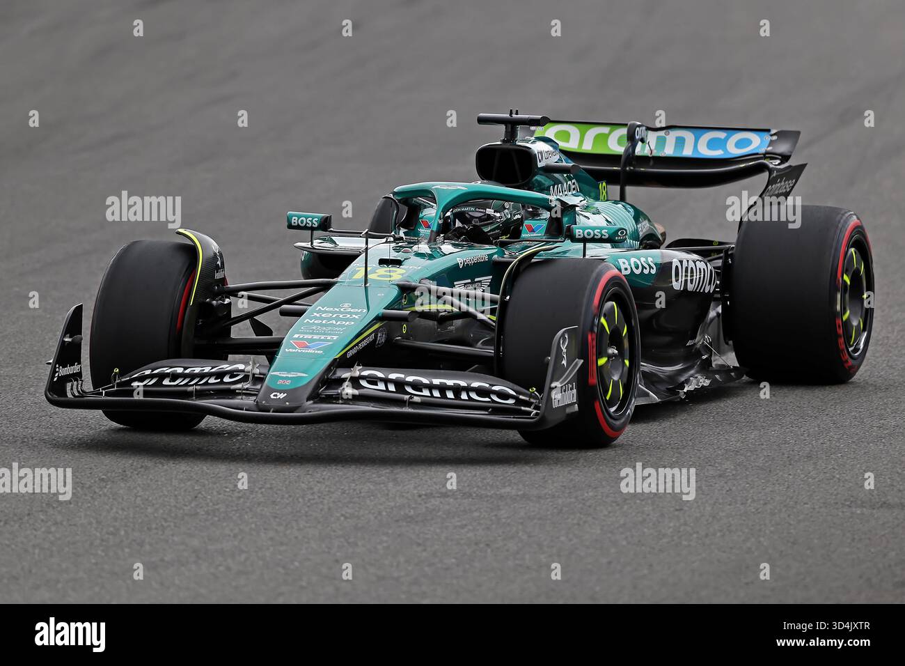 9th November 2025; Sao Paulo, Brazil; Lance Stroll (CAN) Aston Martin ...