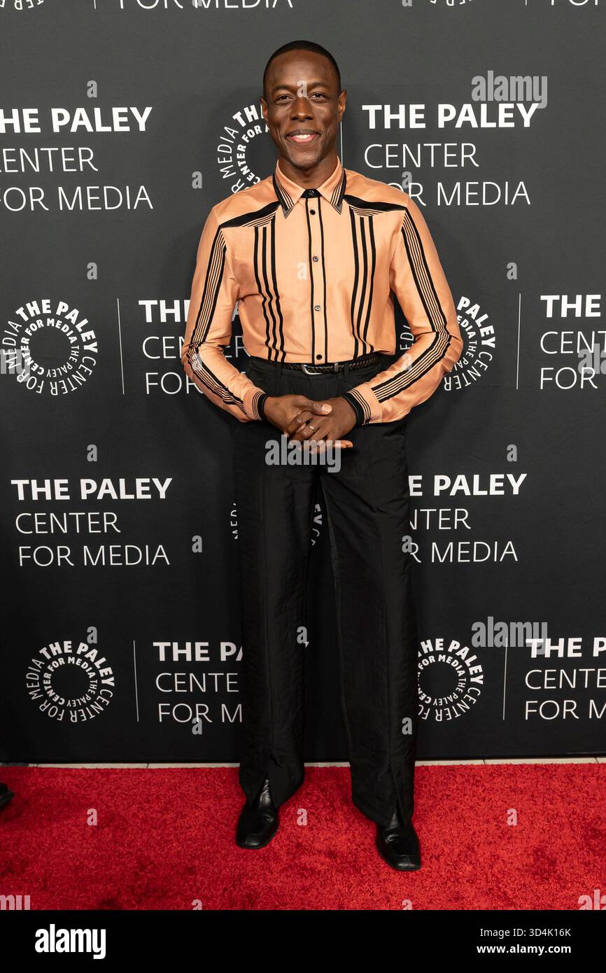 Ronald Peet attends the arrivals of “THE PALEY HONORS FALL GALA” at The ...