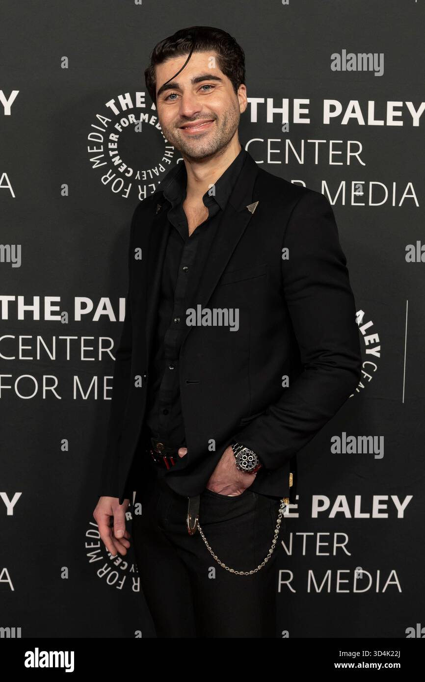 Hudson Thames attends the arrivals of “THE PALEY HONORS FALL GALA” at ...