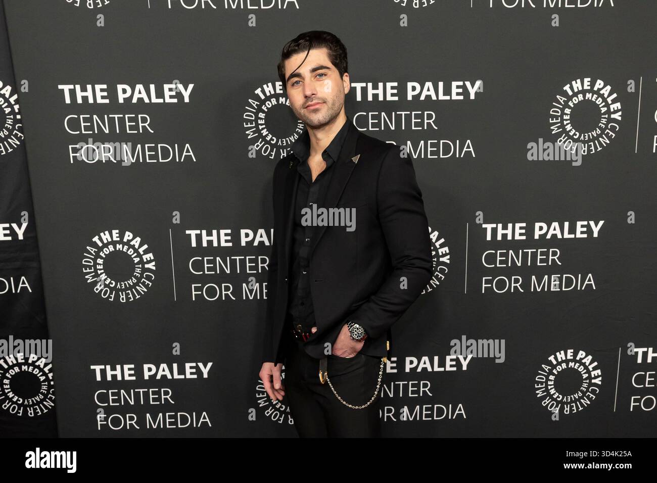 Hudson Thames attends the arrivals of “THE PALEY HONORS FALL GALA” at ...