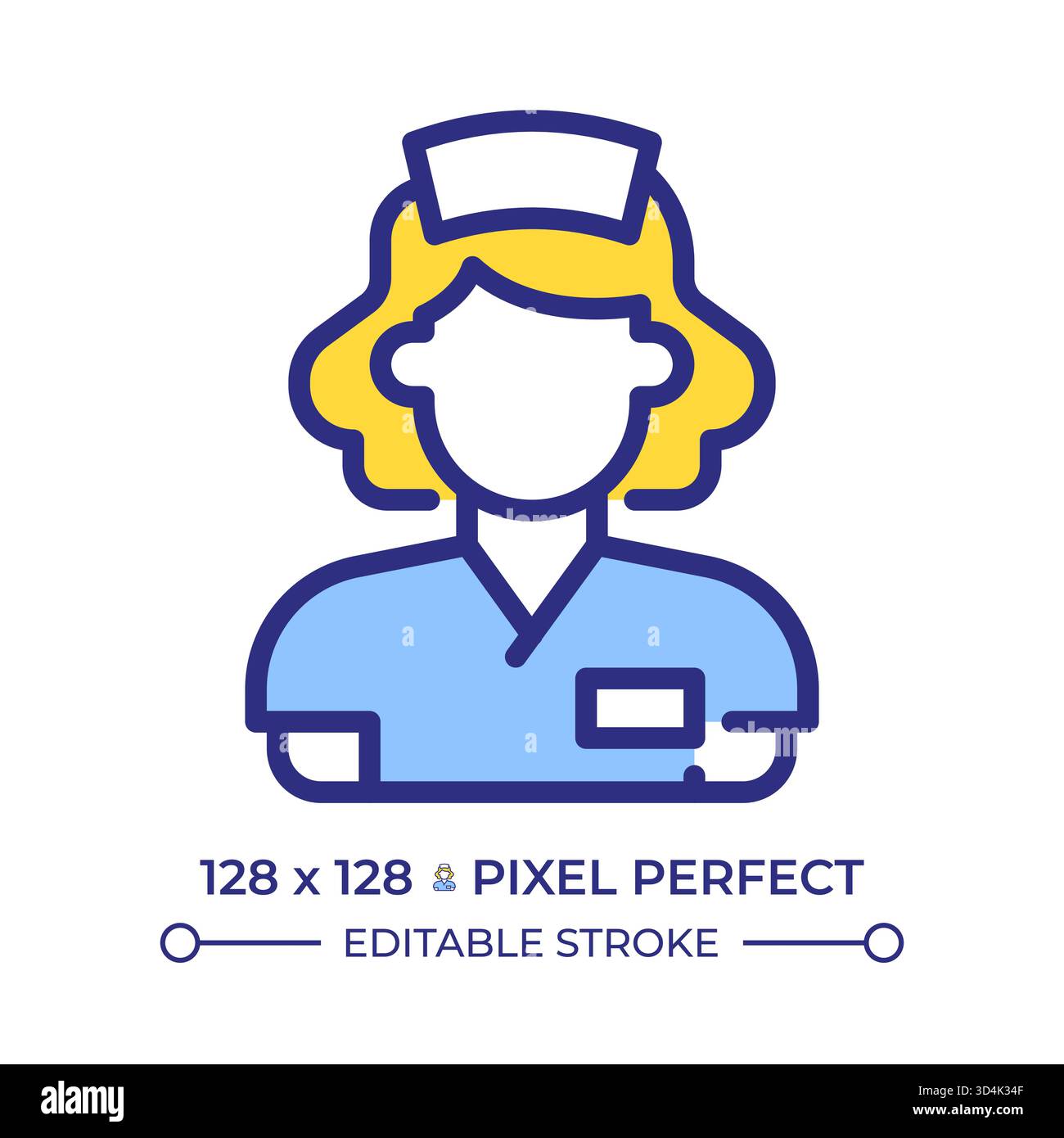 Faceless nurse art hi-res stock photography and images - Alamy