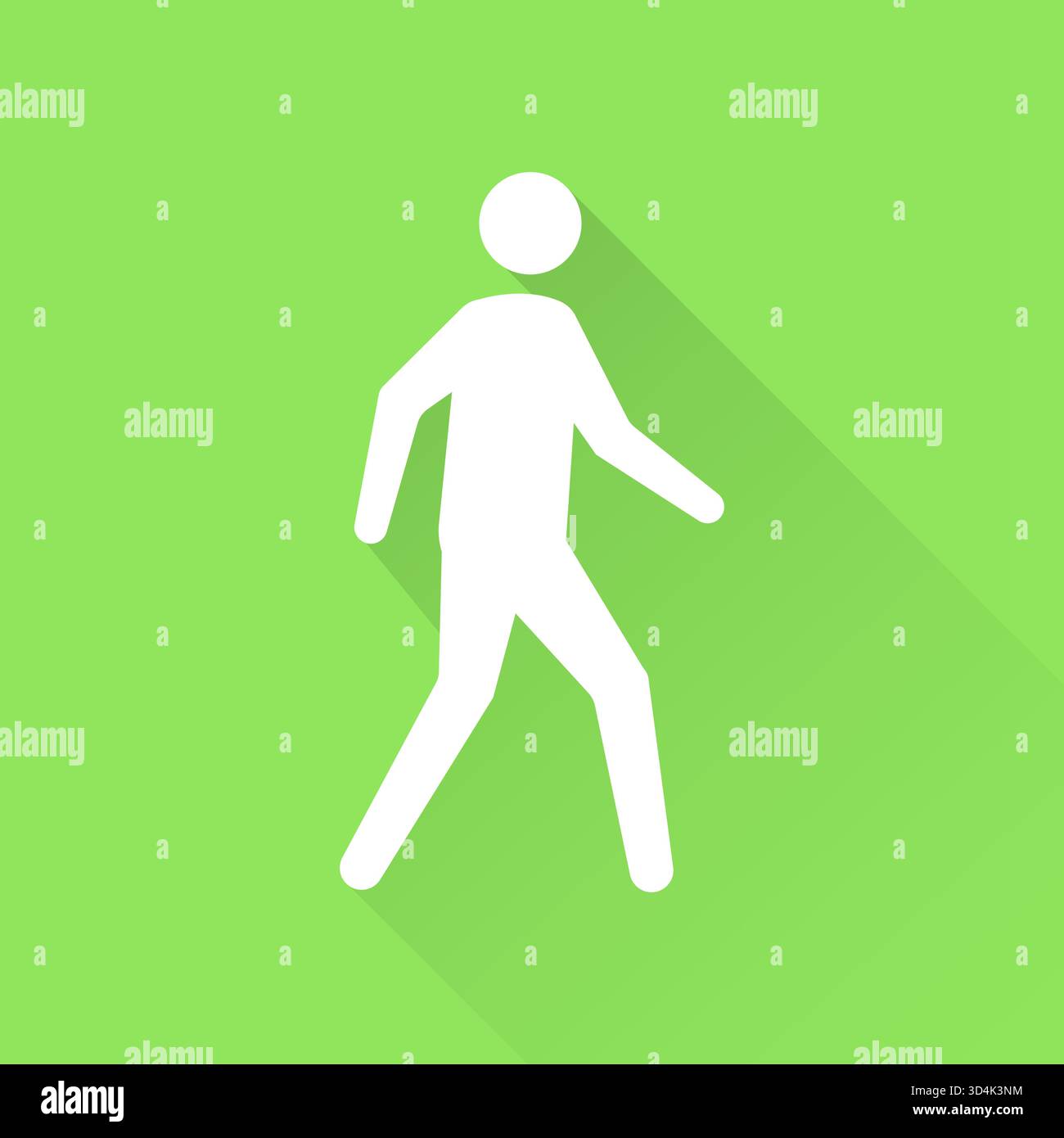 Long human shadow on Stock Vector Images - Alamy