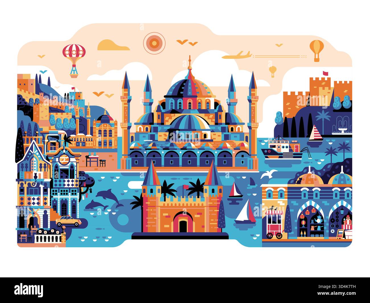 Landmarks istanbul Cut Out Stock Images & Pictures - Alamy
