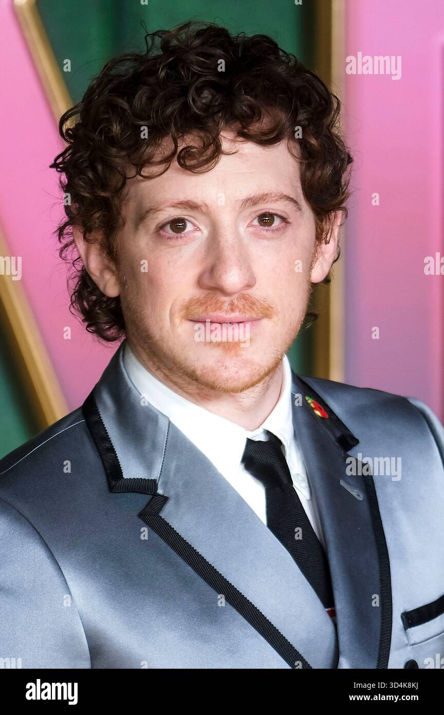 Ethan Slater at the European premiere of the film 'Wicked: For Good ...