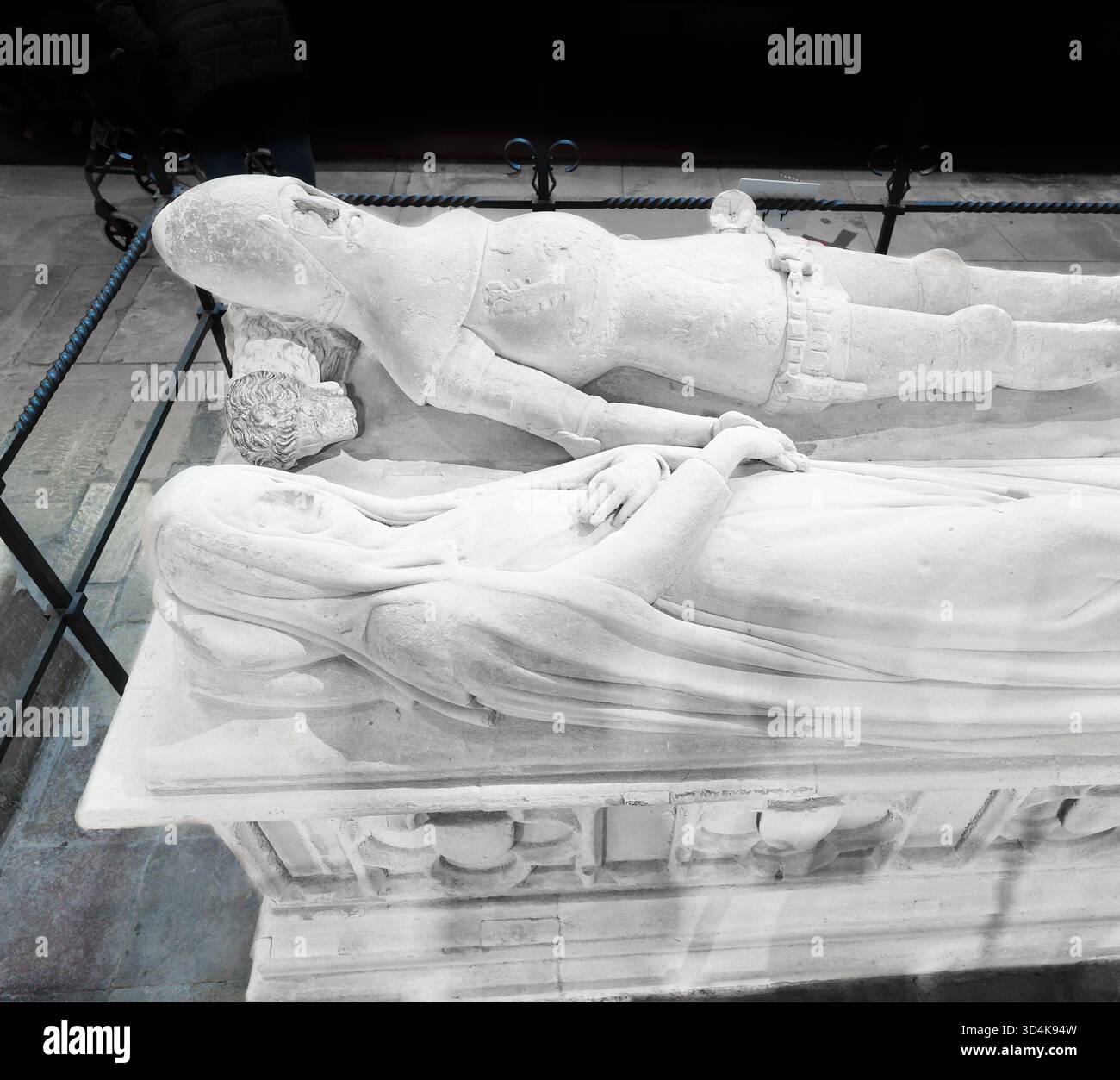 Fourteenth century tomb, of Richard Fitzalan Earl of Arundel and his ...