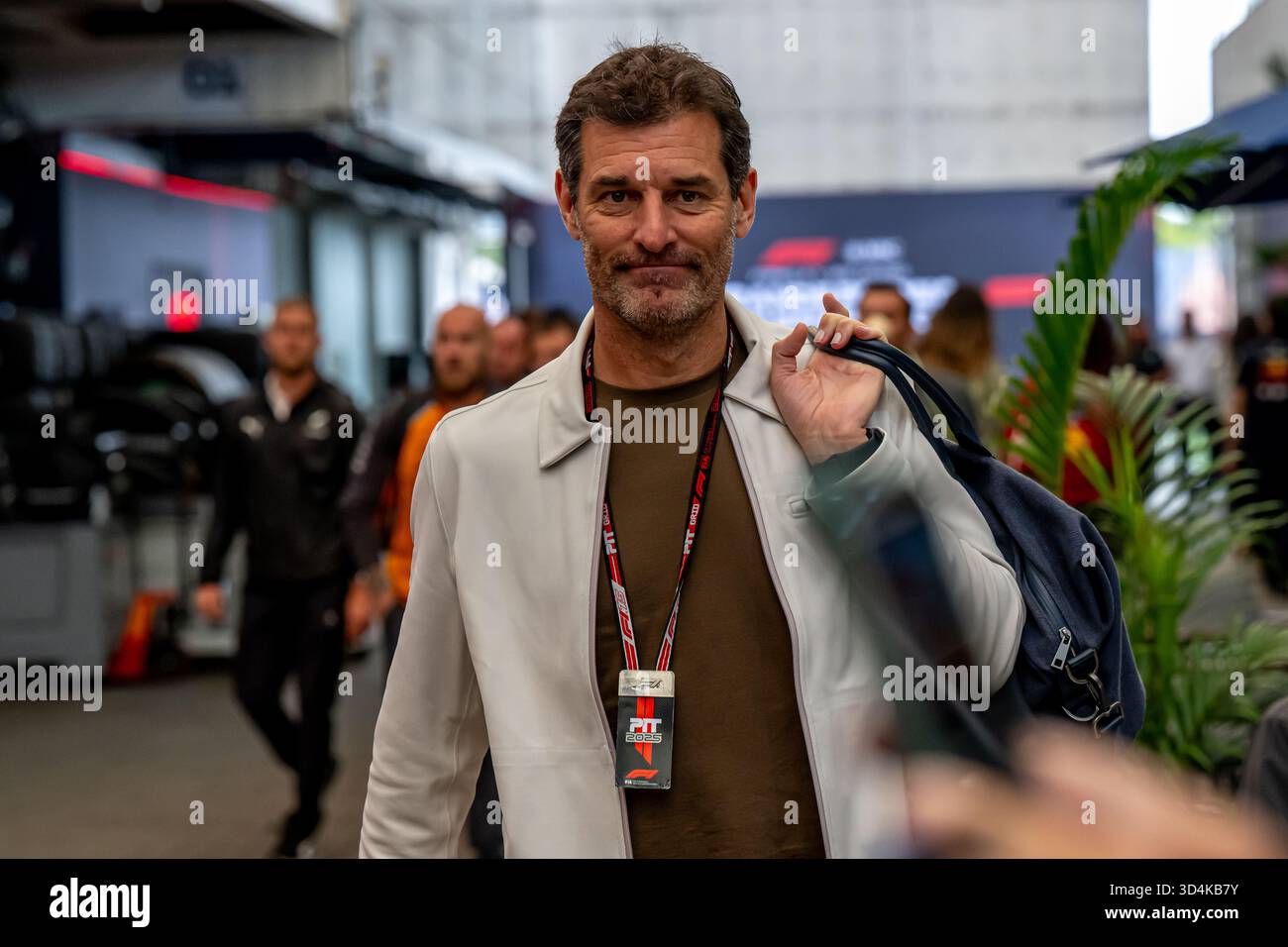 INTERLAGOS CIRCUIT, BRAZIL - NOVEMBER 09: Mark Webber, former racing ...