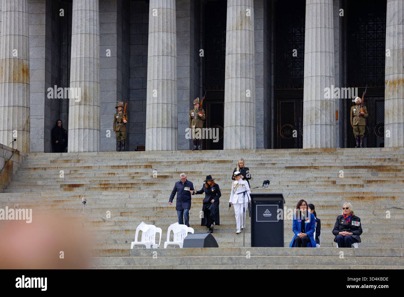 Governor of Victoria, Margaret Gardner attends the Remembrance Day ...