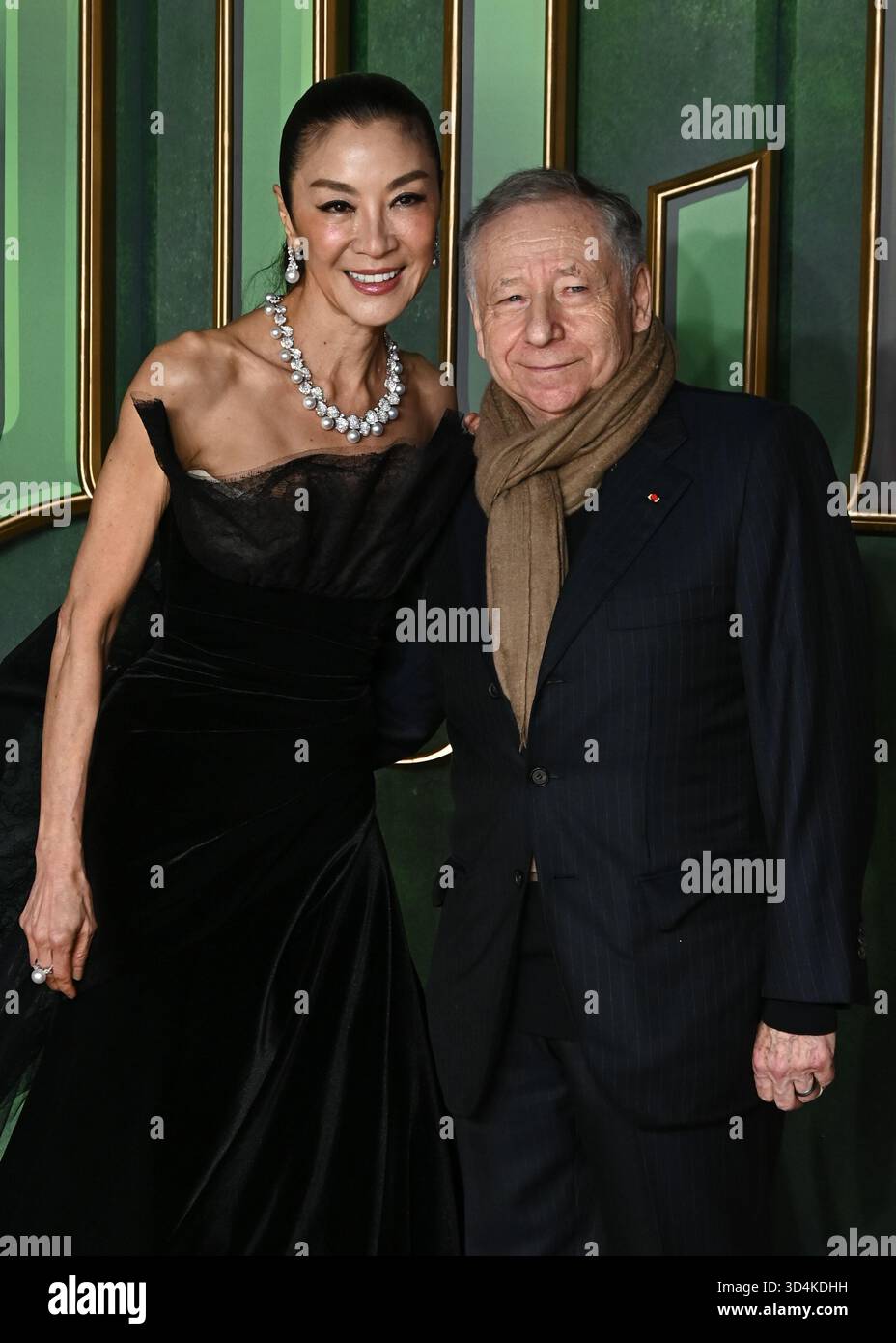 Michelle Yeoh and Jean Todt attends "Wicked: For Good" European ...