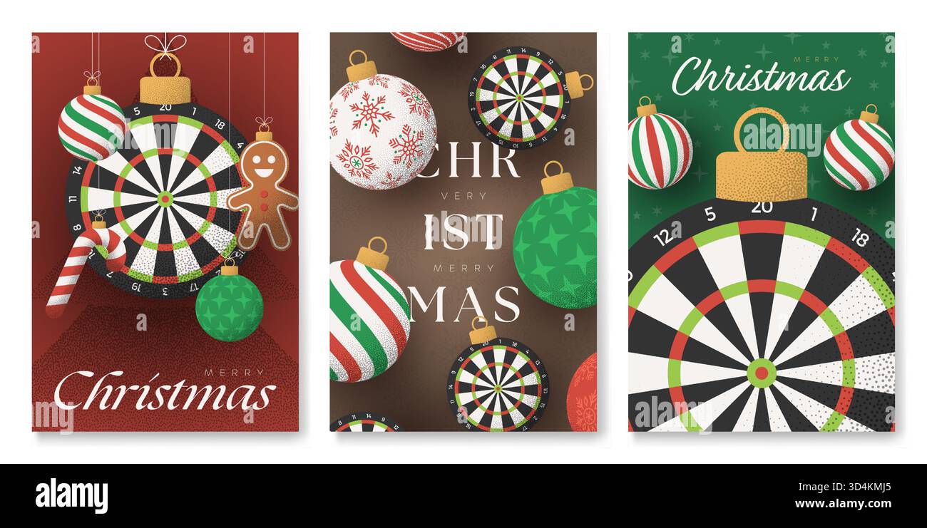 Dart christmas new year Stock Vector Images - Alamy
