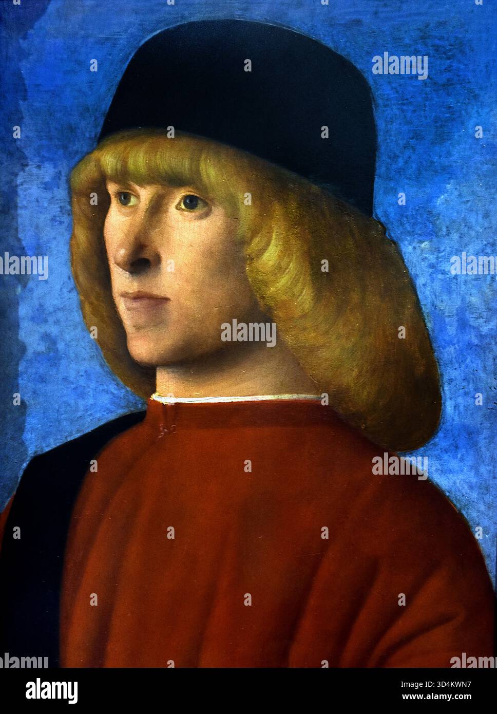 Portrait of a young senator 15th century by Giovanni Bellini (1430 ...