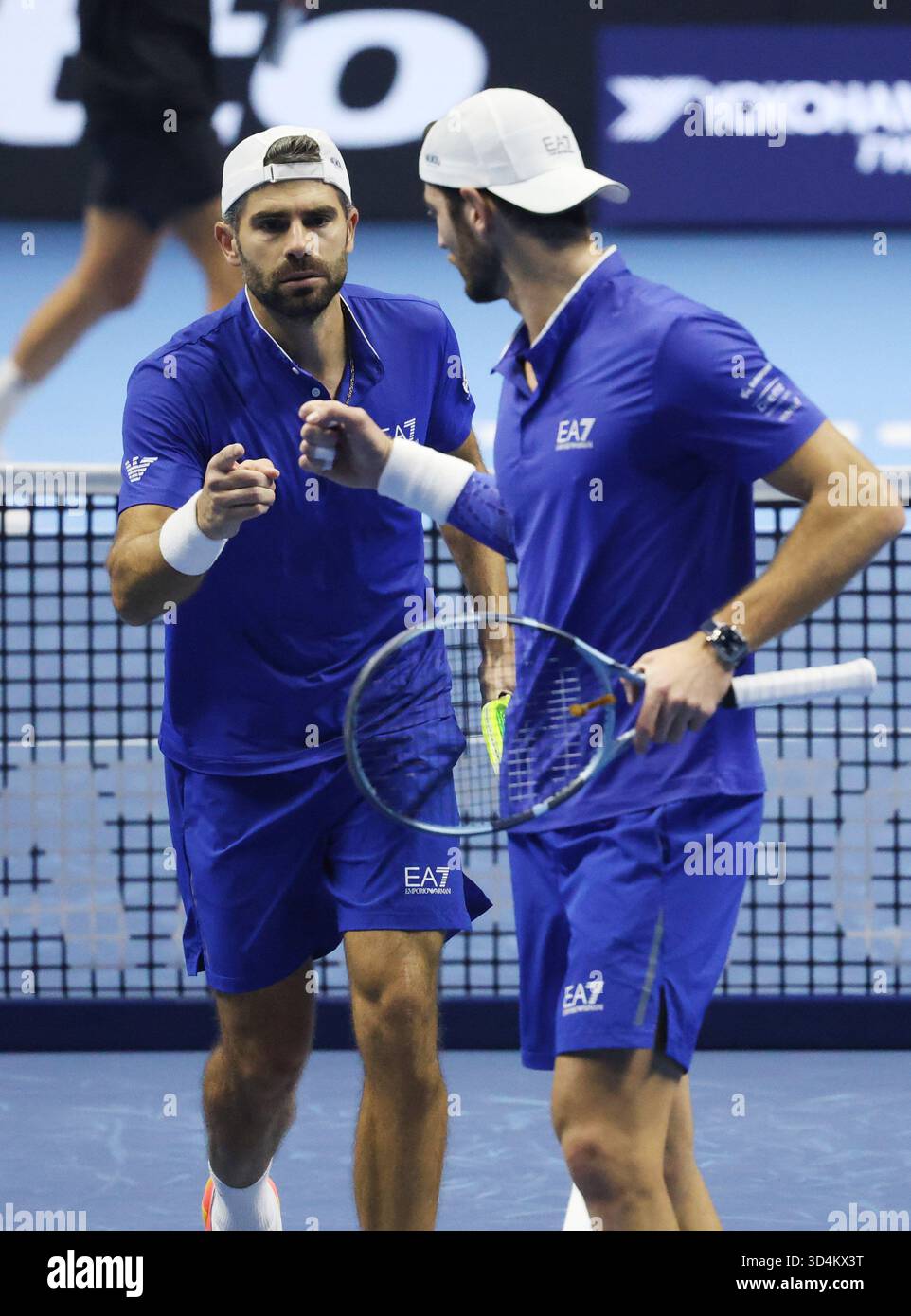 Tennis, ATP FINALS 2025 Simone Bolelli, Andrea Vavassori (ITA), Turin, Italy, November 11, 2025 ...