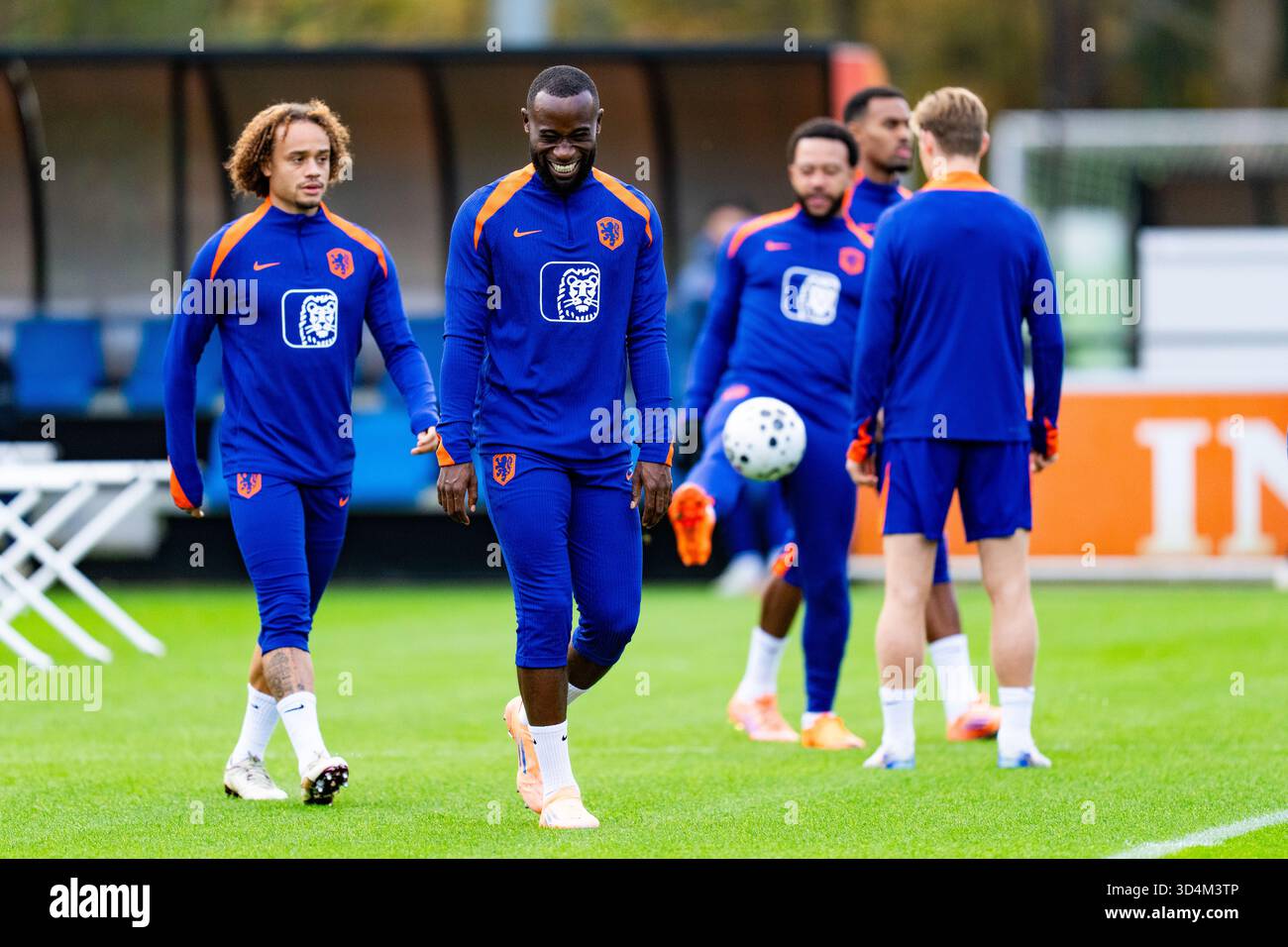 Zeist - Lutsharel Geertruida of The Netherlands during the training of ...