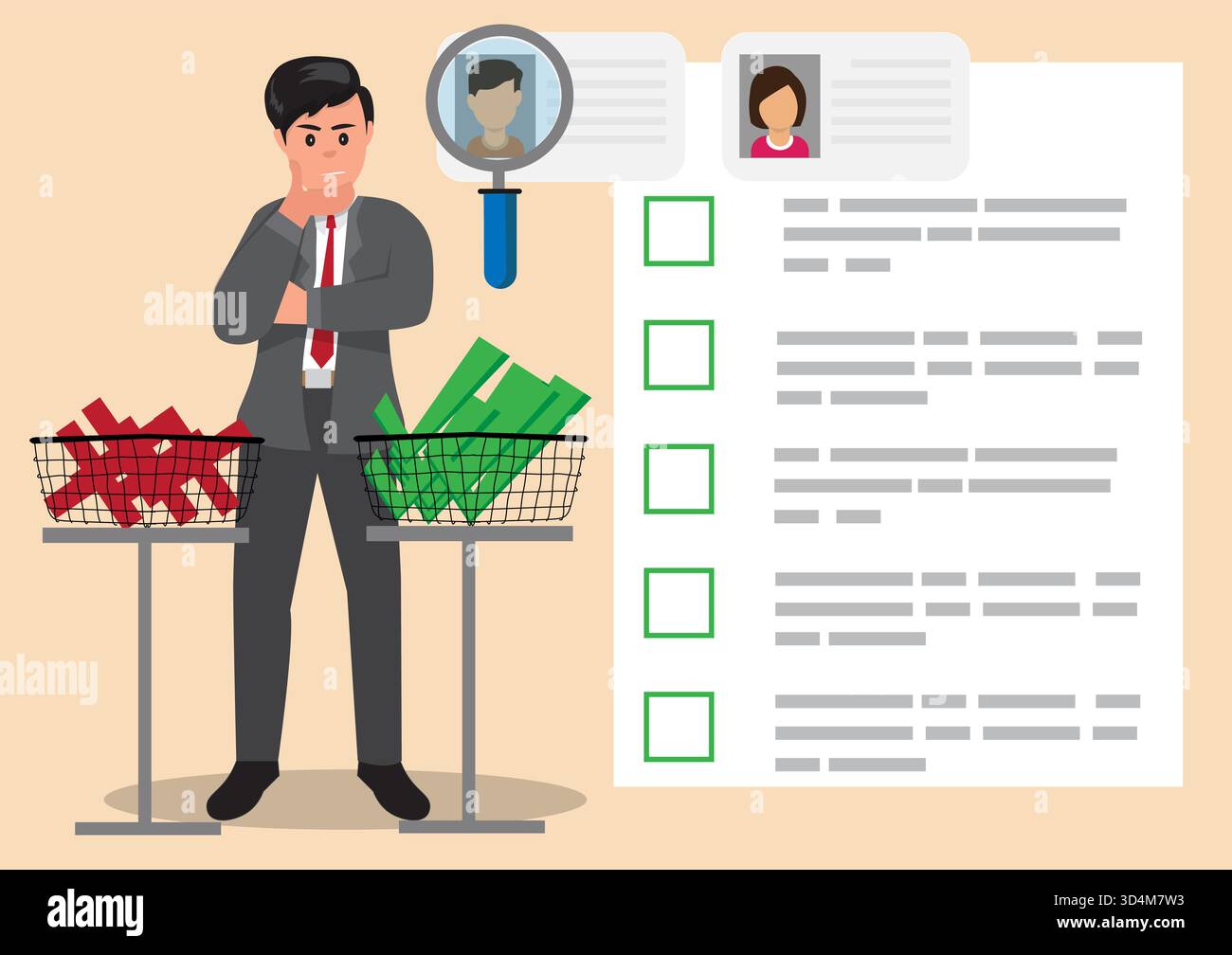 Appraisal report Stock Vector Images - Alamy