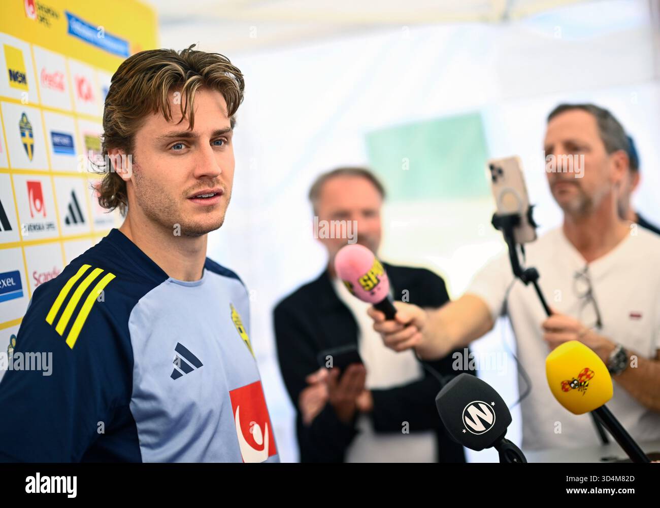 MARBELLA, SPAIN 20251111Mattias Svanberg in the mixed zone when the ...