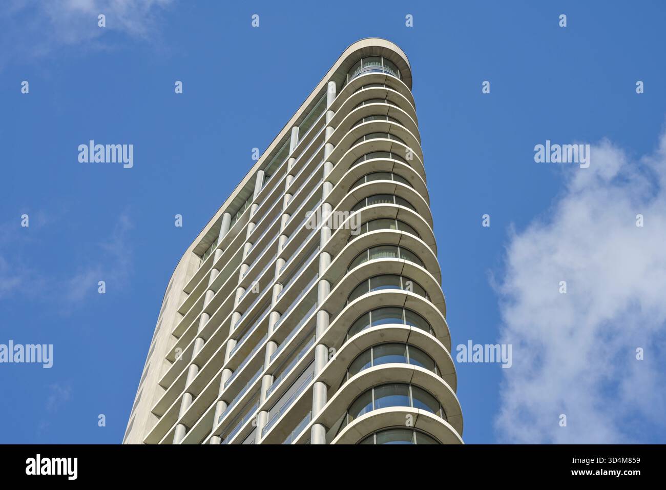 Vesteda-Turm, Appartementhochhaus, Eindhoven, Niederlande *** Vesteda ...