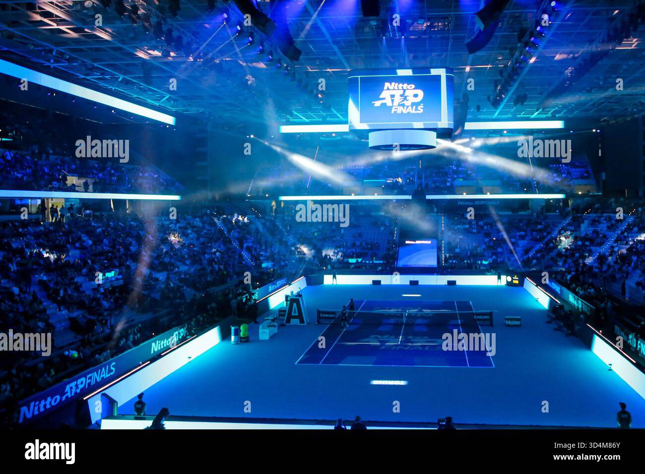 View of Inalpi Arena for Nitto Atp Finals in Torino during Nitto ATP ...