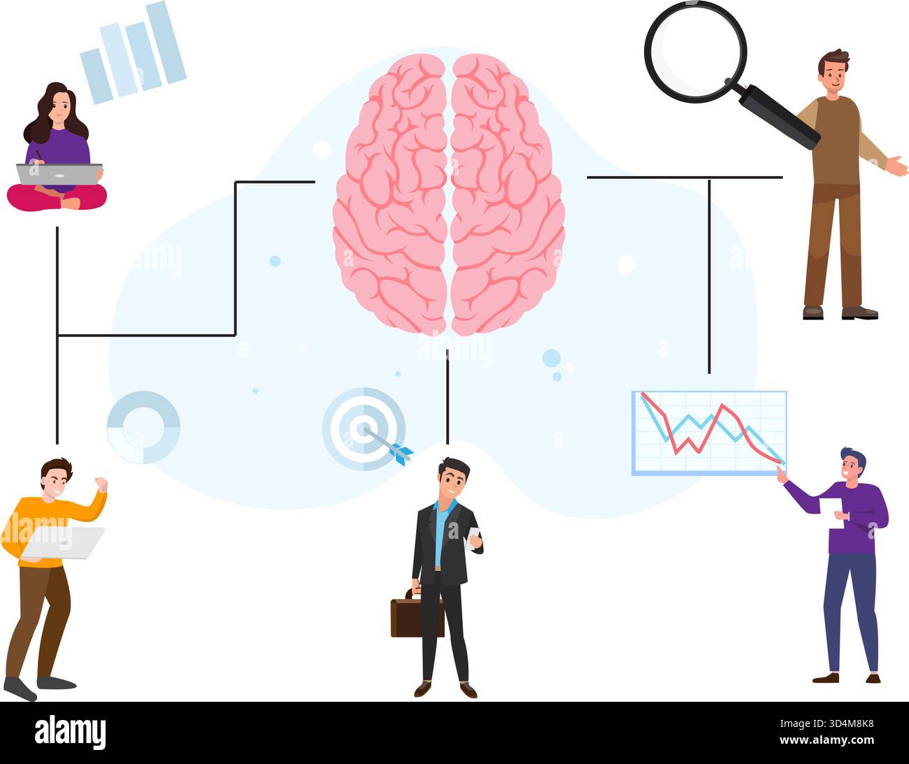 Office brainstorming, corporate business, analytics, presentations ...
