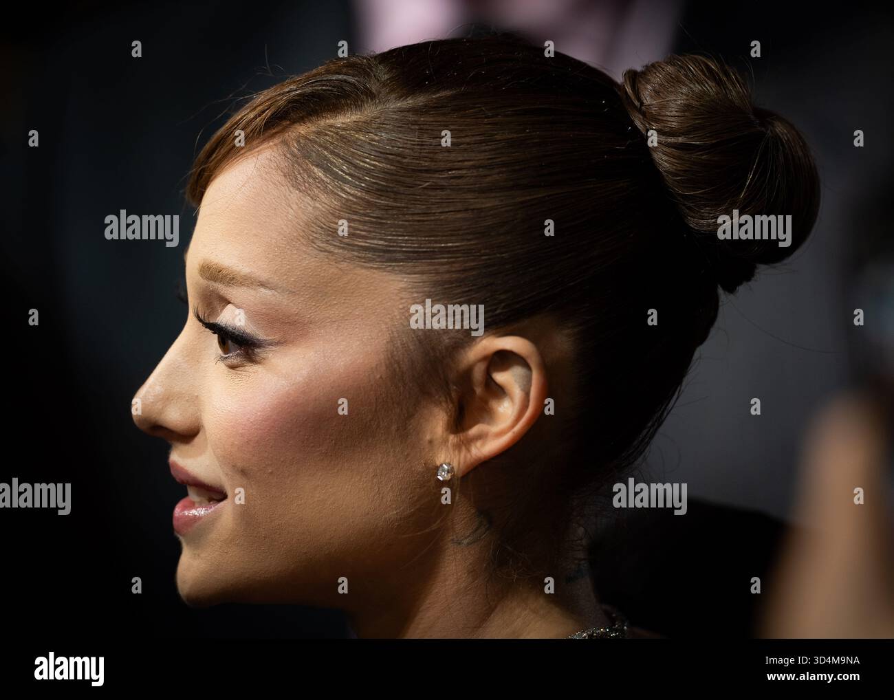 Ariana Grande poses for photographers upon arrival at the premiere of ...