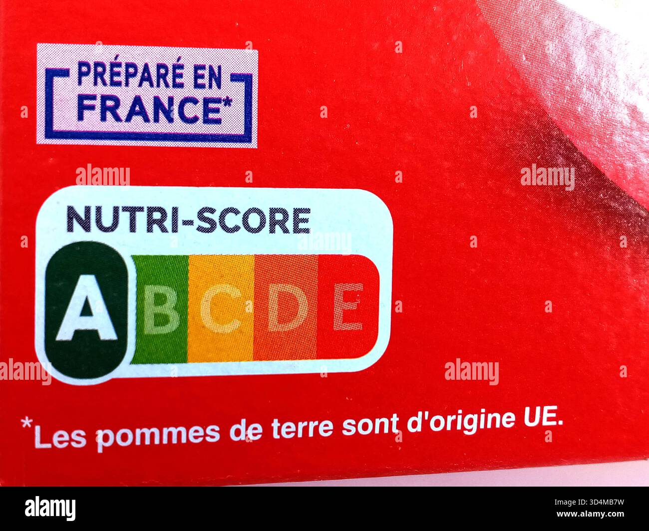 Nutri-score food product. Nutri-score food product 016941 015 Stock ...