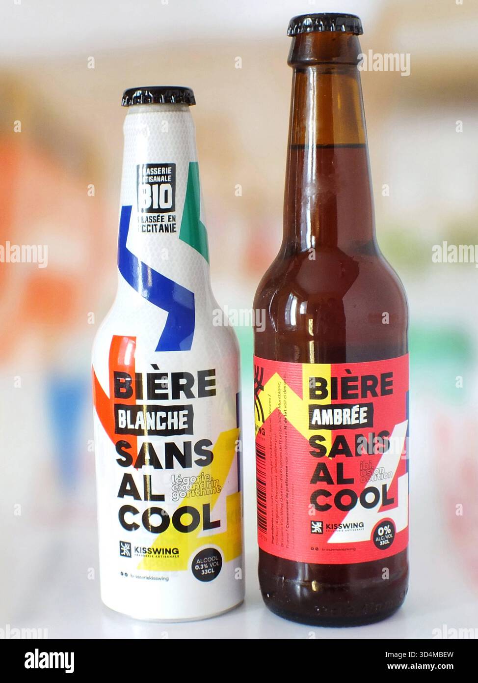 Non-alcoholic beers. Non-alcoholic beers 016949 009 Stock Photo - Alamy
