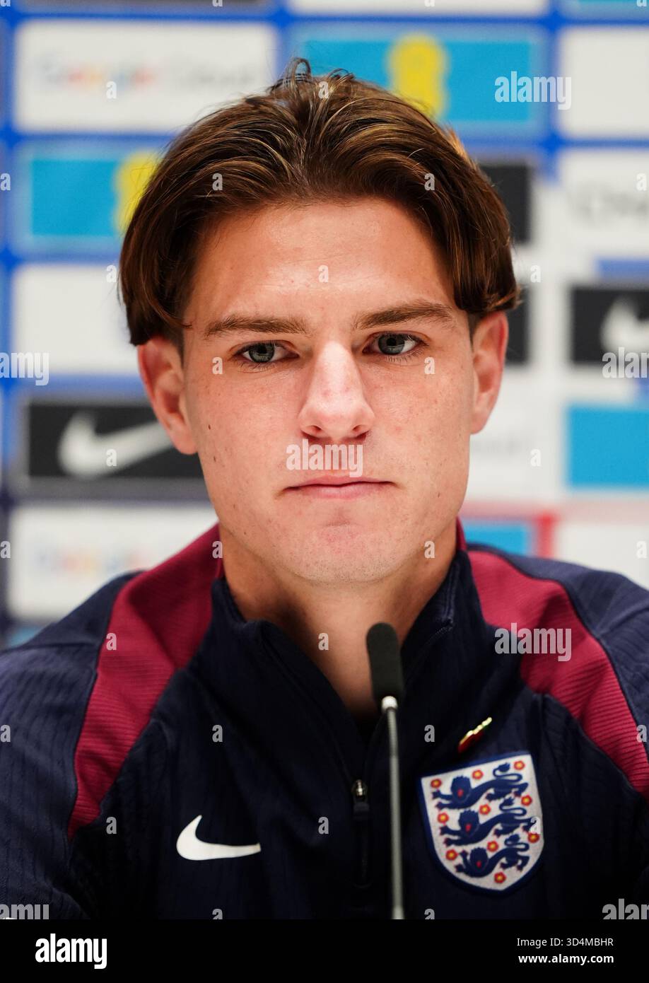 England's Alex Scott during a press conference at Tottenham Hotspur ...