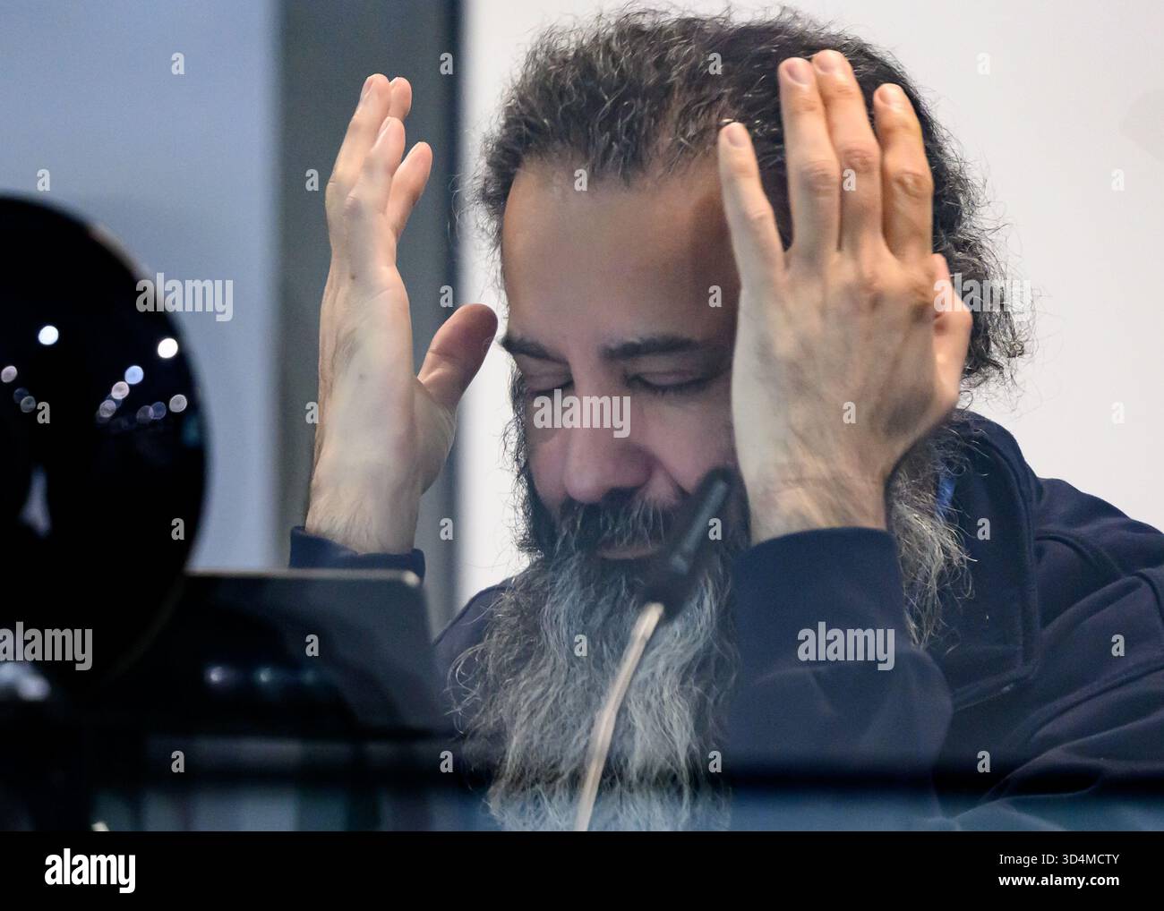 11 November 2025, Saxony-Anhalt, Magdeburg: Defendant Taleb al ...