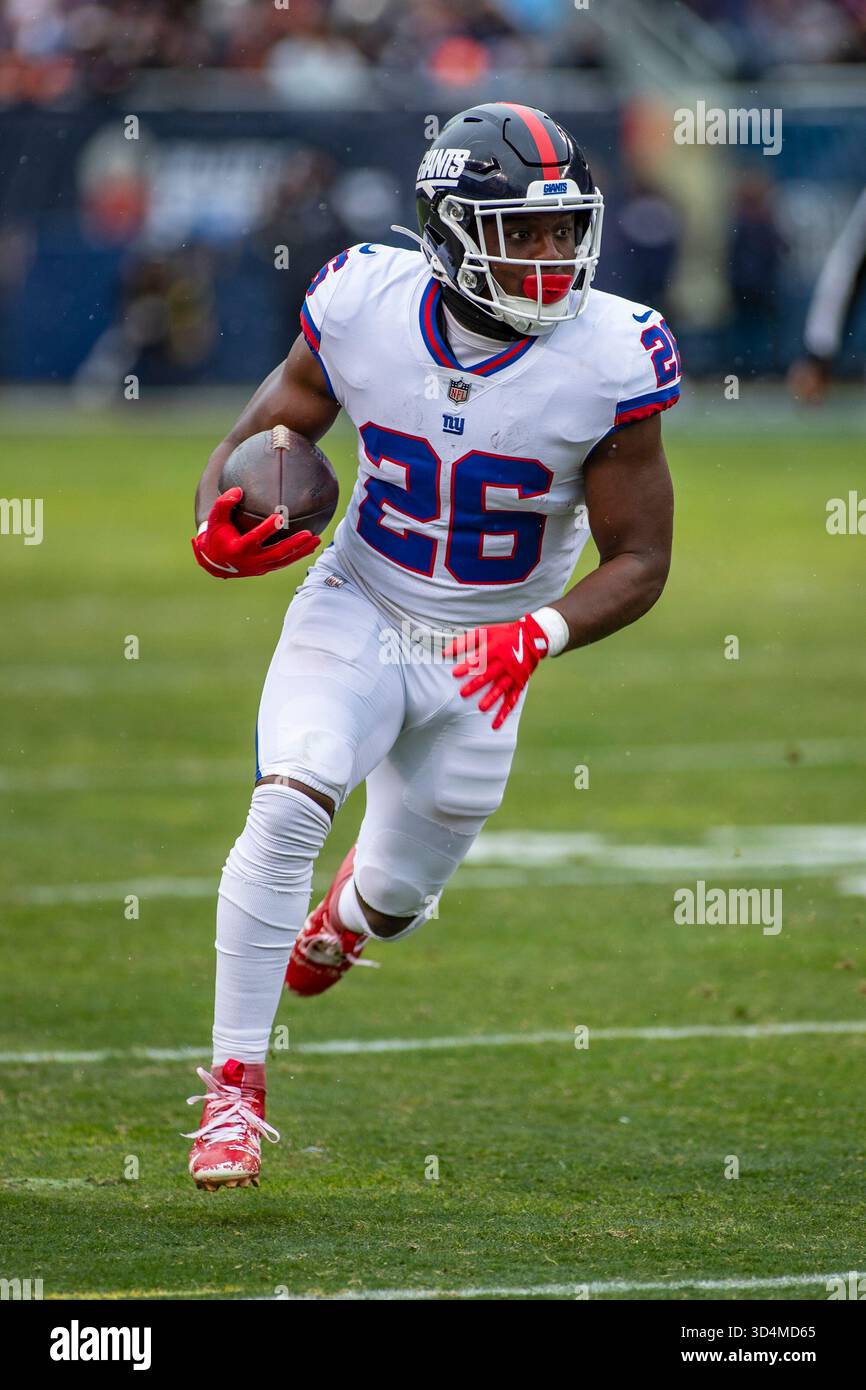 November 9, 2025: New York Giants Devin Singletary (26) in action ...