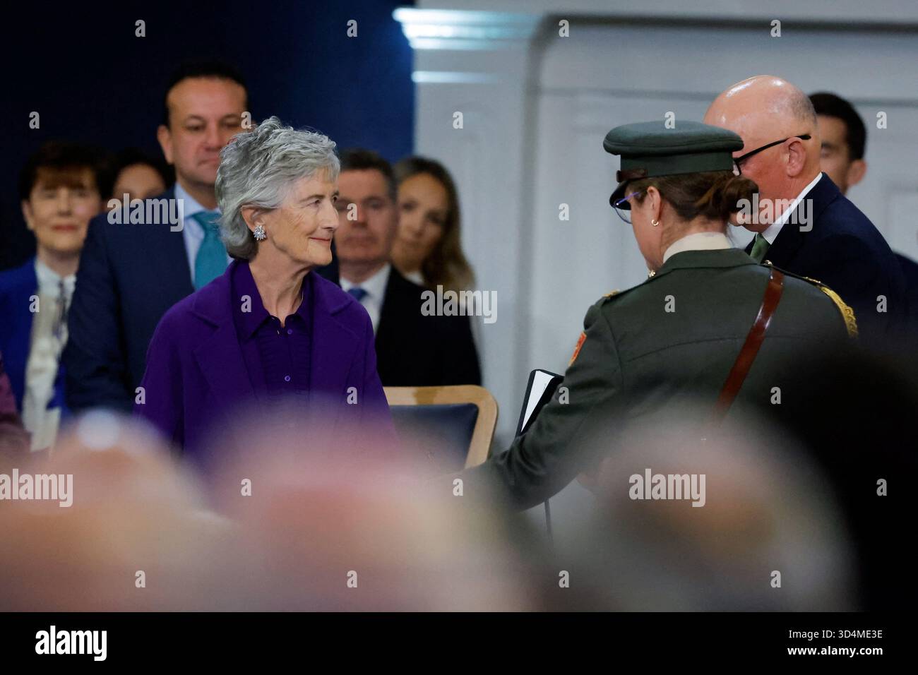 Catherine Connolly during her inauguration ceremony as Ireland's 10th ...
