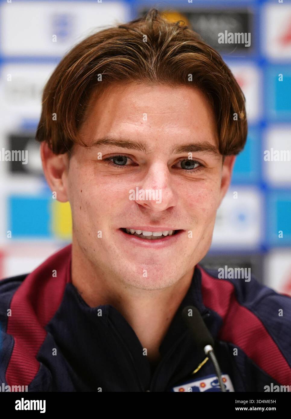 England's Alex Scott during a press conference at Tottenham Hotspur ...