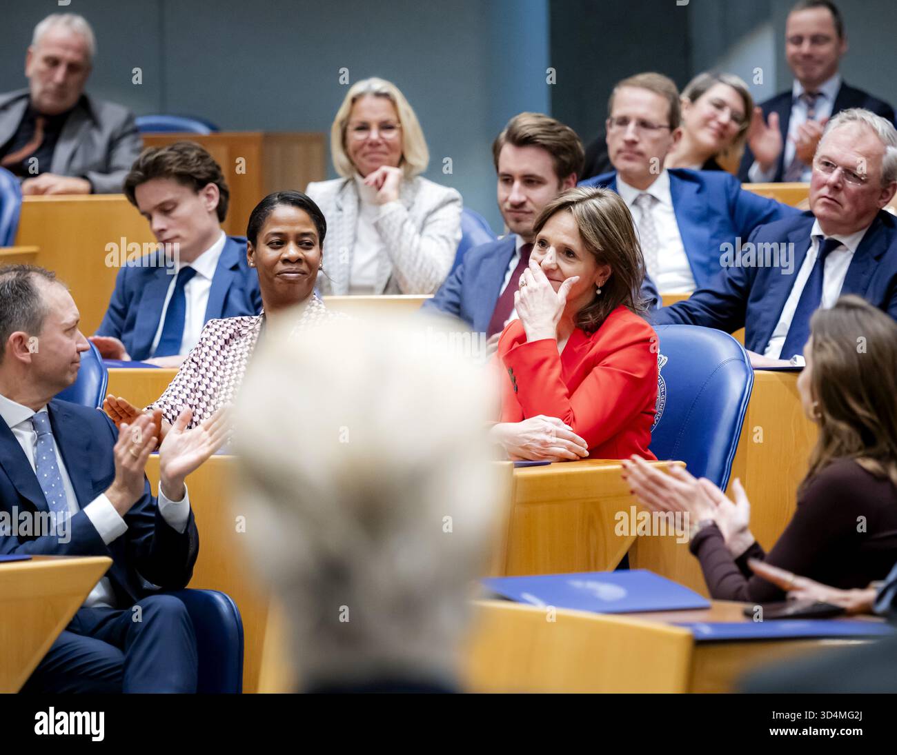 THE HAGUE - Nicolien van Vroonhoven (NSC) will bid farewell during the ...