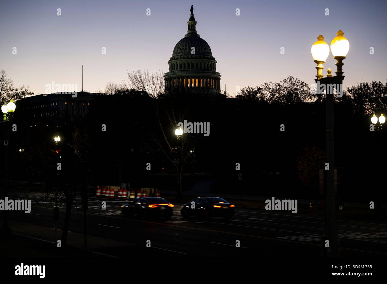 The U.S. Capitol Building at dawn, in Washington, D.C., on Tuesday ...