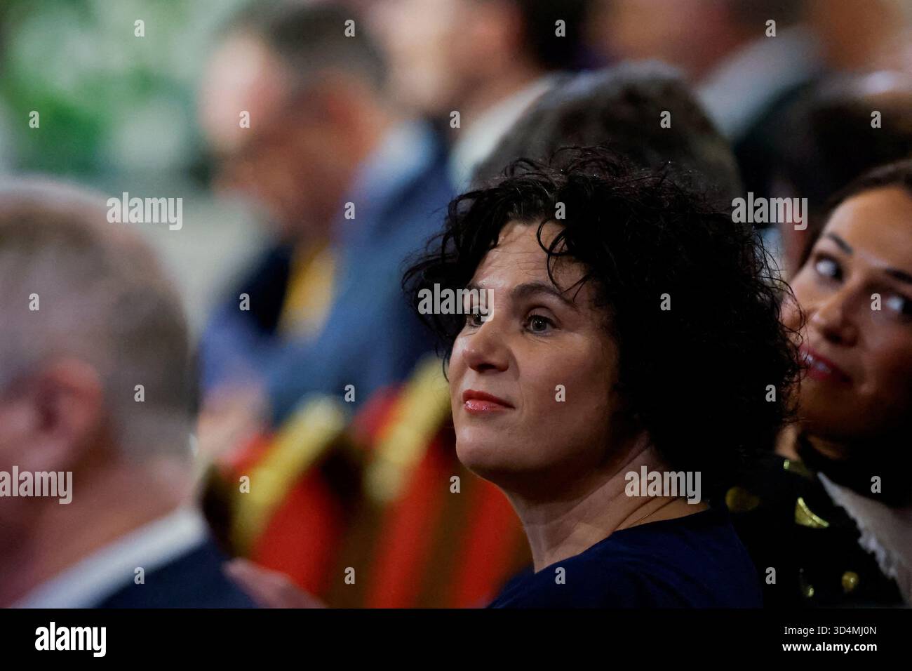 Irish Social Democratic and Labour Party leader Claire Hanna during the ...