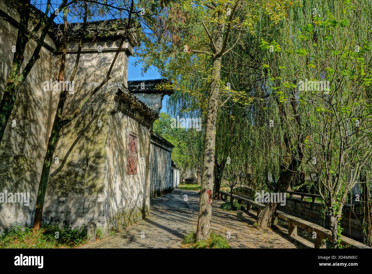 Tongli, Suzhou (Jiangsu), China: Streetscape along Fuguan Street in ...