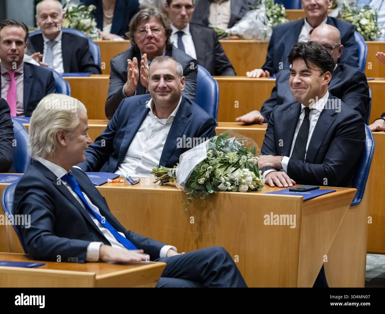THE HAGUE - Leon de Jong (PVV) will bid farewell during the last ...