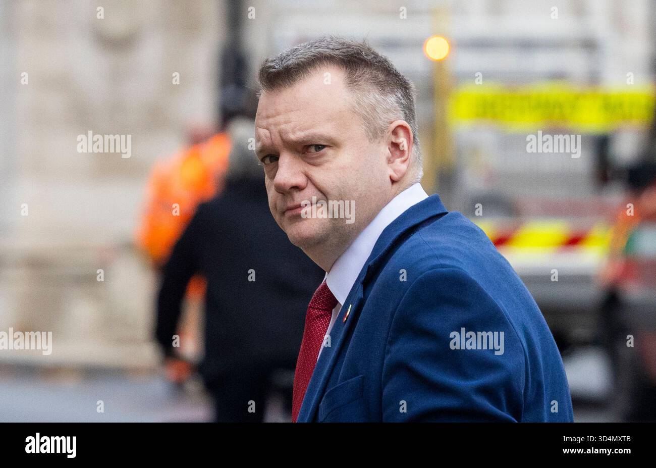 London, UK 11th Nov 2025 Nick Thomas-Symonds, Paymaster General of the ...