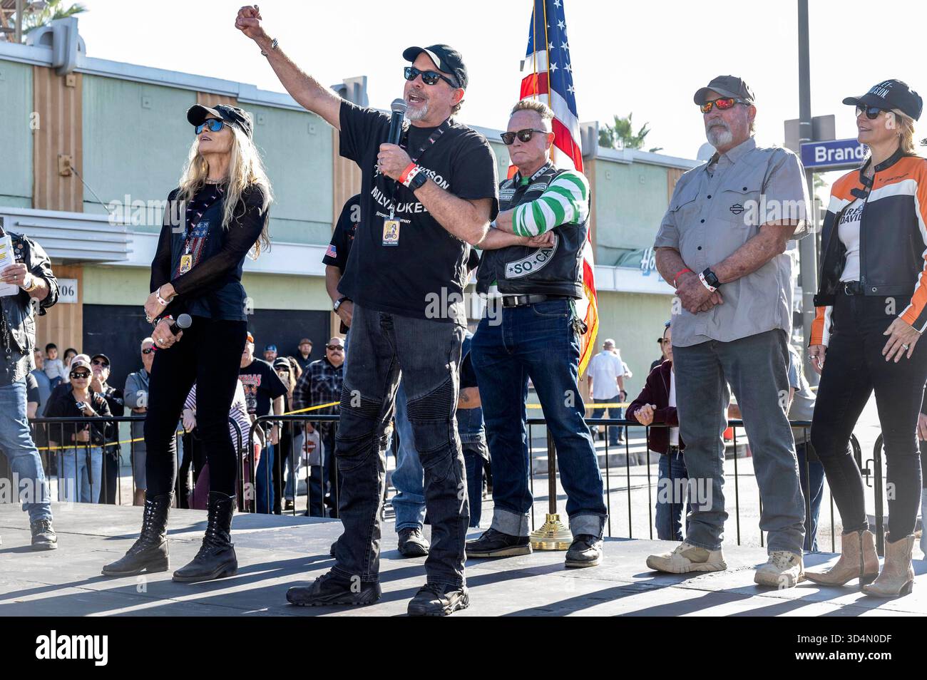 Karen Davidson, Bill Davidson und Robert Patrick beim Love Ride 34 ...