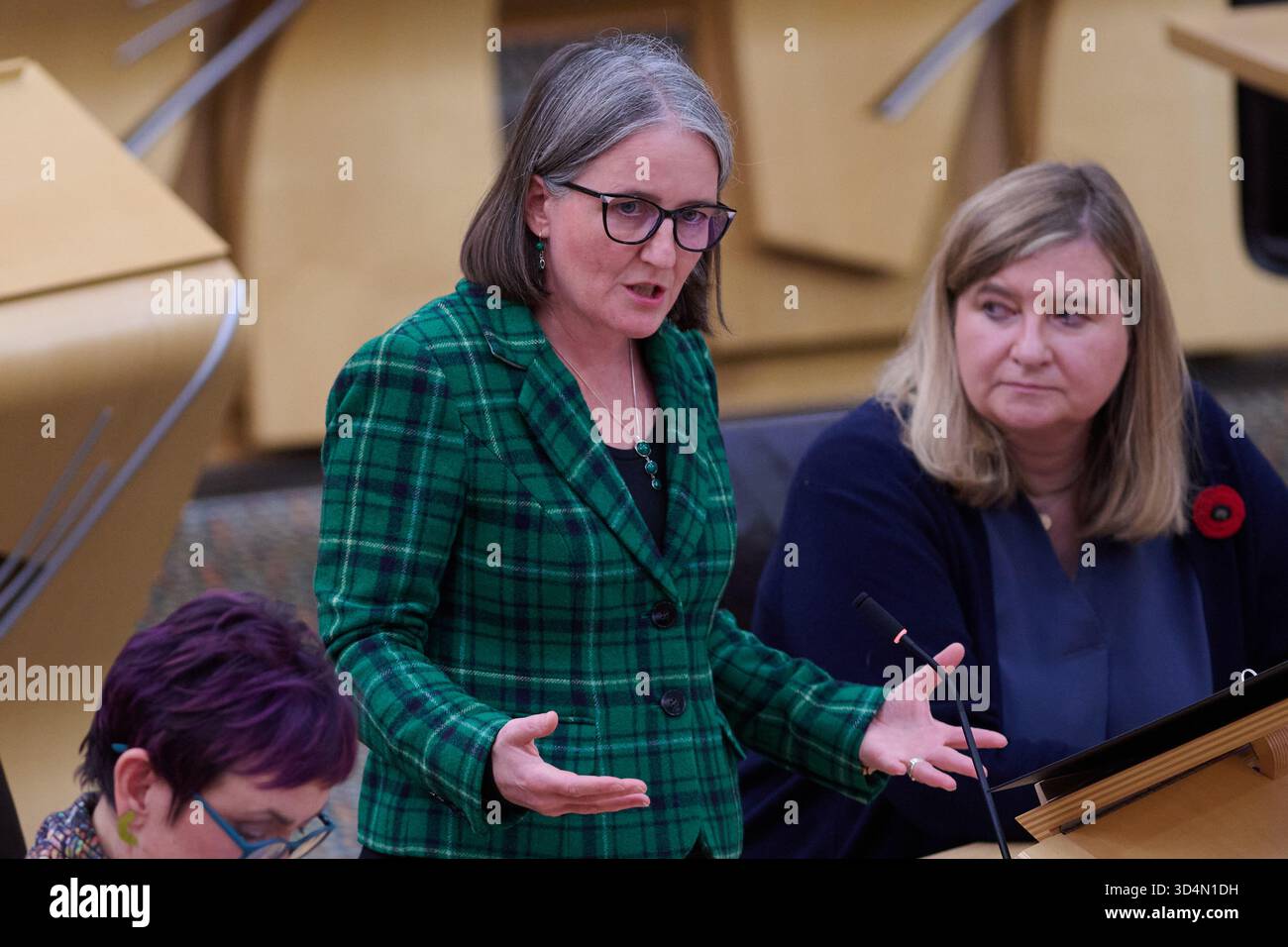 Edinburgh Scotland, UK 11 November 2025. Minister for Drugs & Alcohol ...