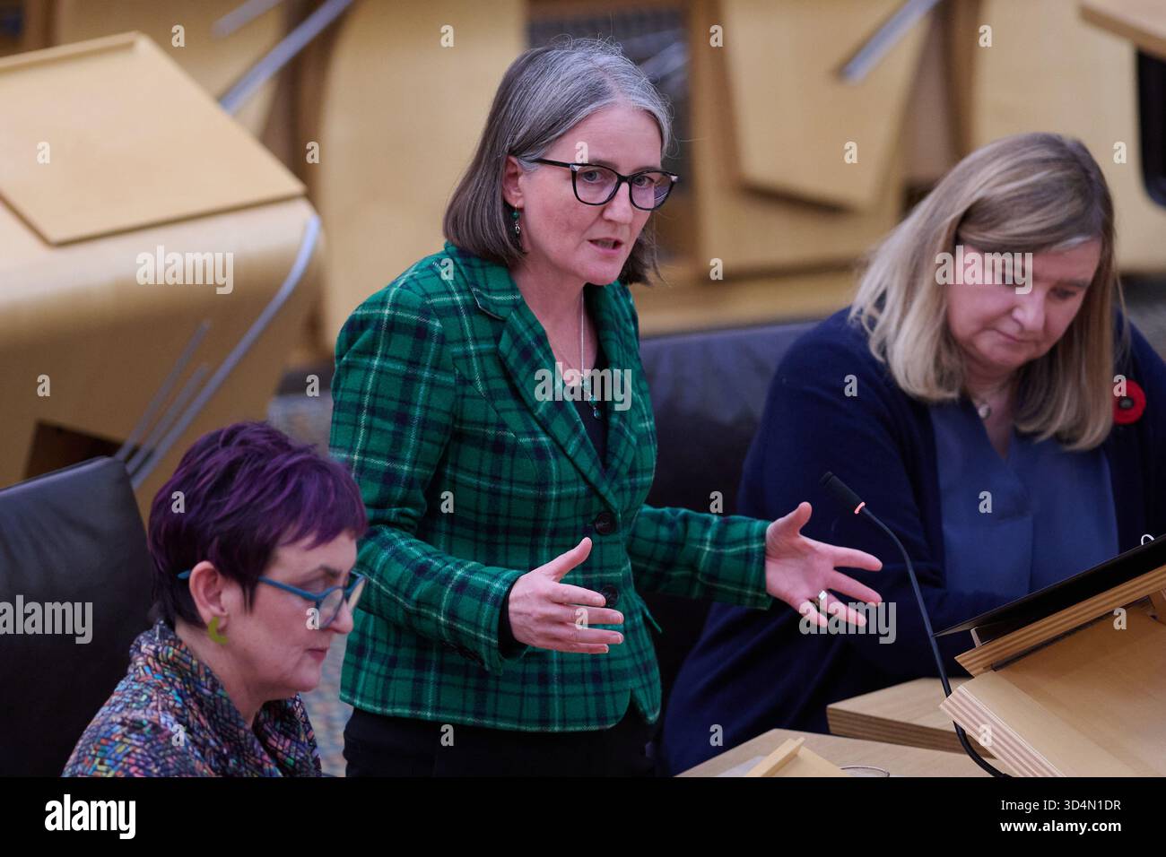 Edinburgh Scotland, UK 11 November 2025. Minister for Drugs & Alcohol ...