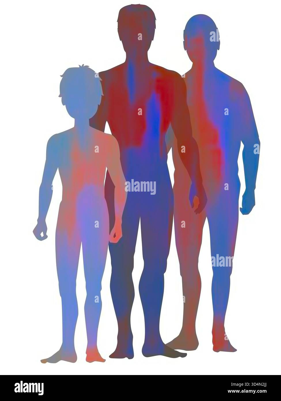 Three generations of men Stock Photo - Alamy