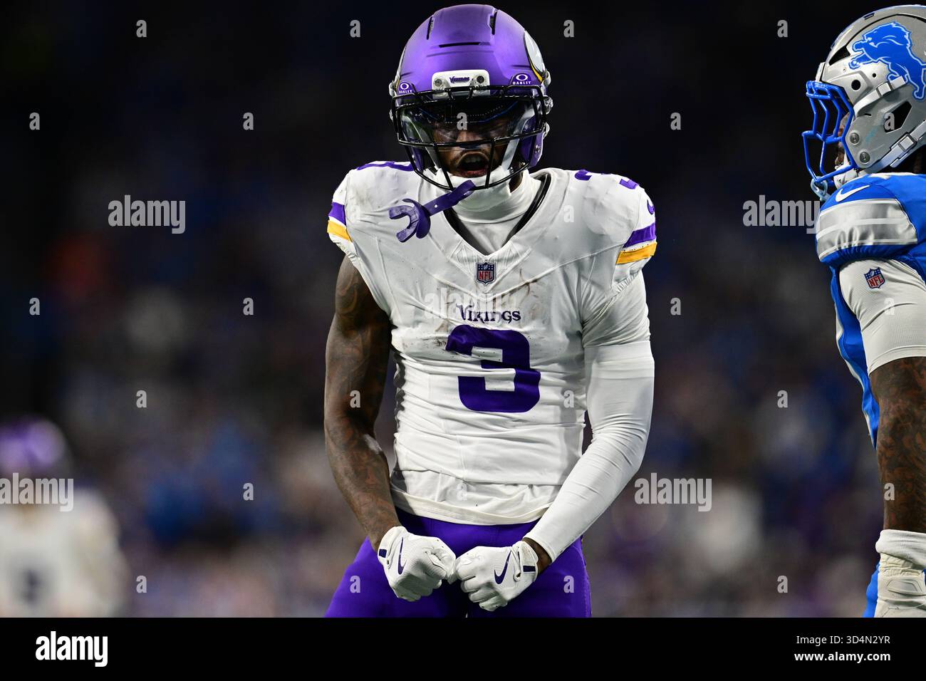 Minnesota Vikings wide receiver Jordan Addison celebrates after a ...
