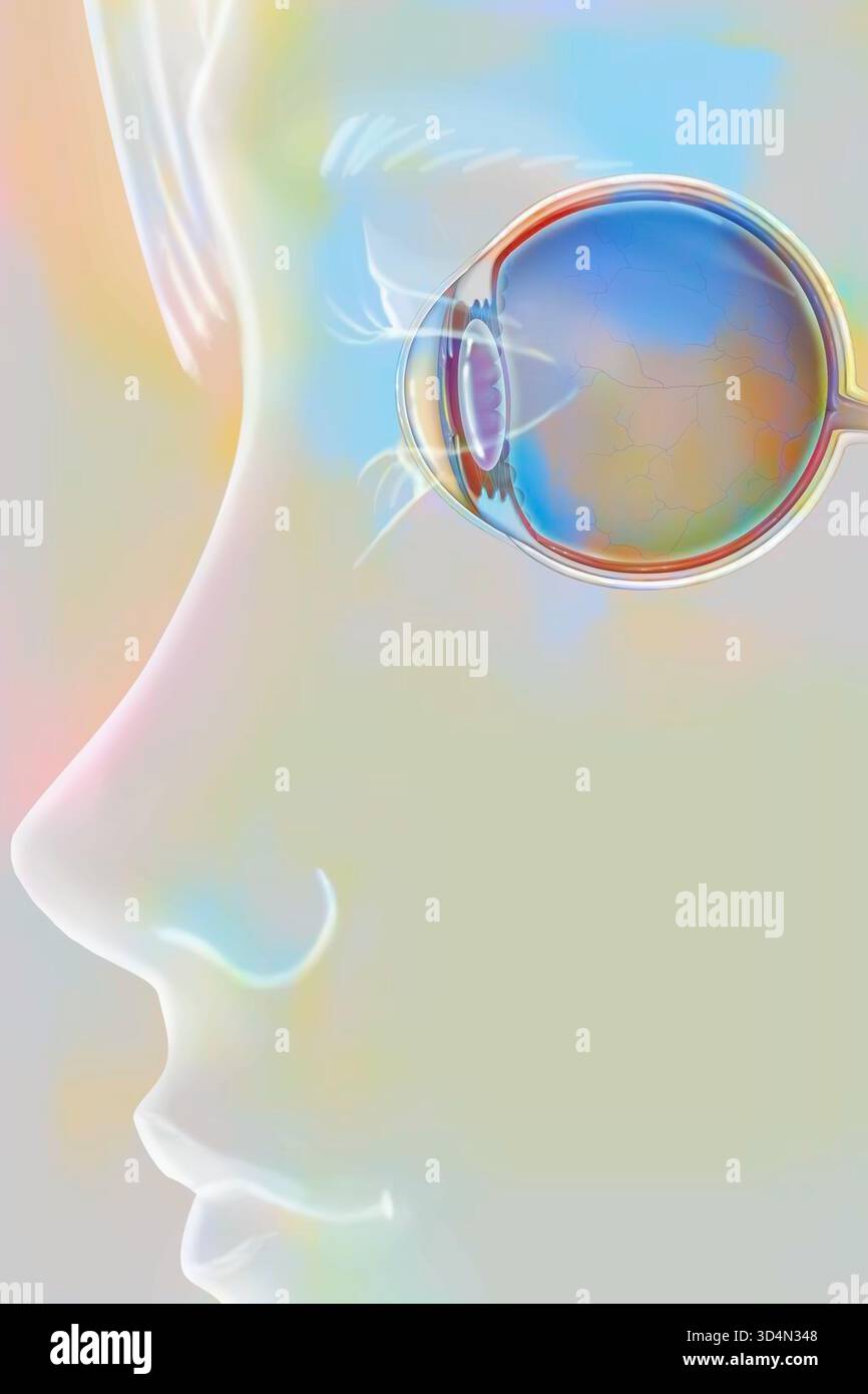Female figure in profile hi-res stock photography and images - Alamy