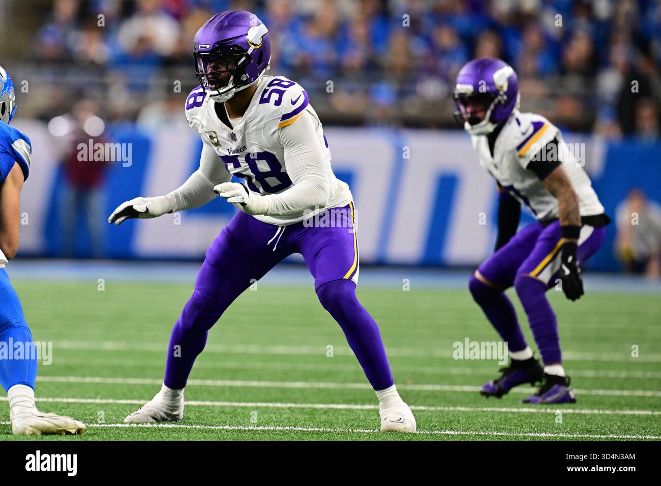 Minnesota Vikings linebacker Jonathan Greenard rushes the passer during ...