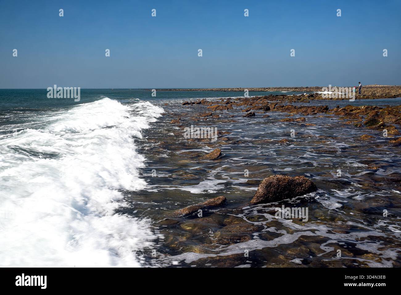 Serene scene gentle waves hi-res stock photography and images - Alamy