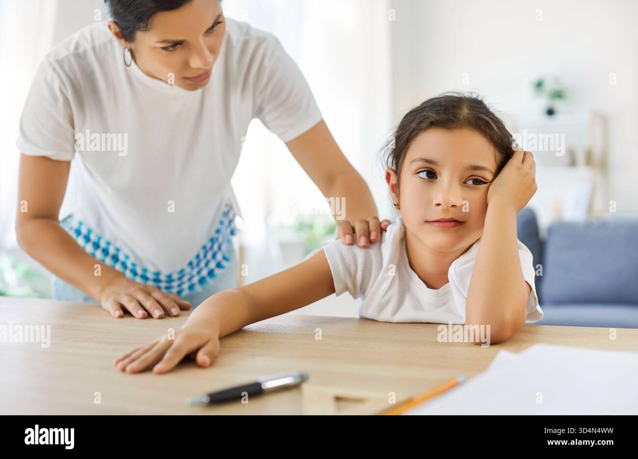 Woman mother daughter study hi-res stock photography and images - Alamy