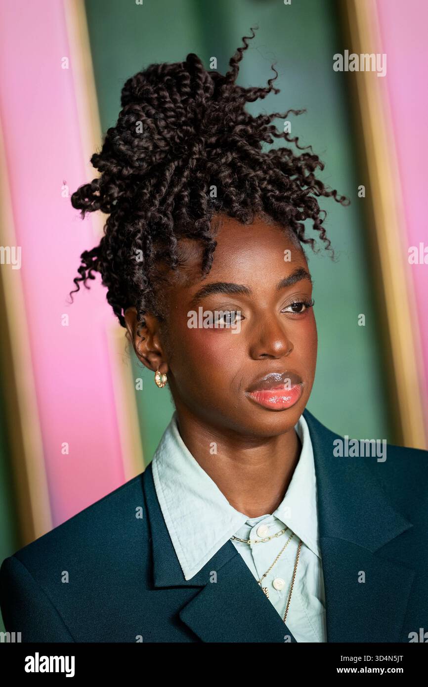 Cat Burns poses for photographers upon arrival at the premiere of the ...