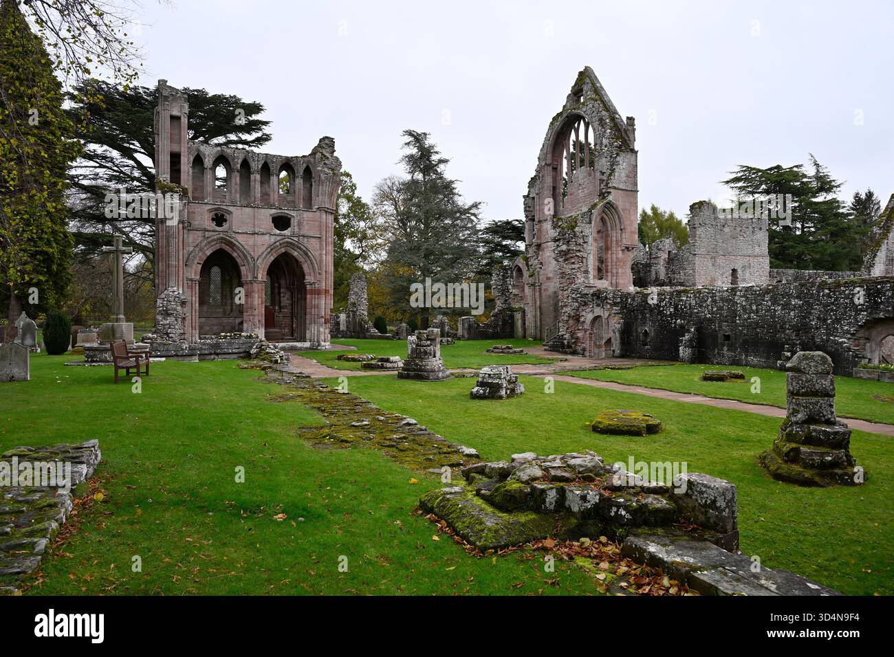 Dryburgh Abbey ruins, Premonstratensian monasteryMelrose Scotland UK ...