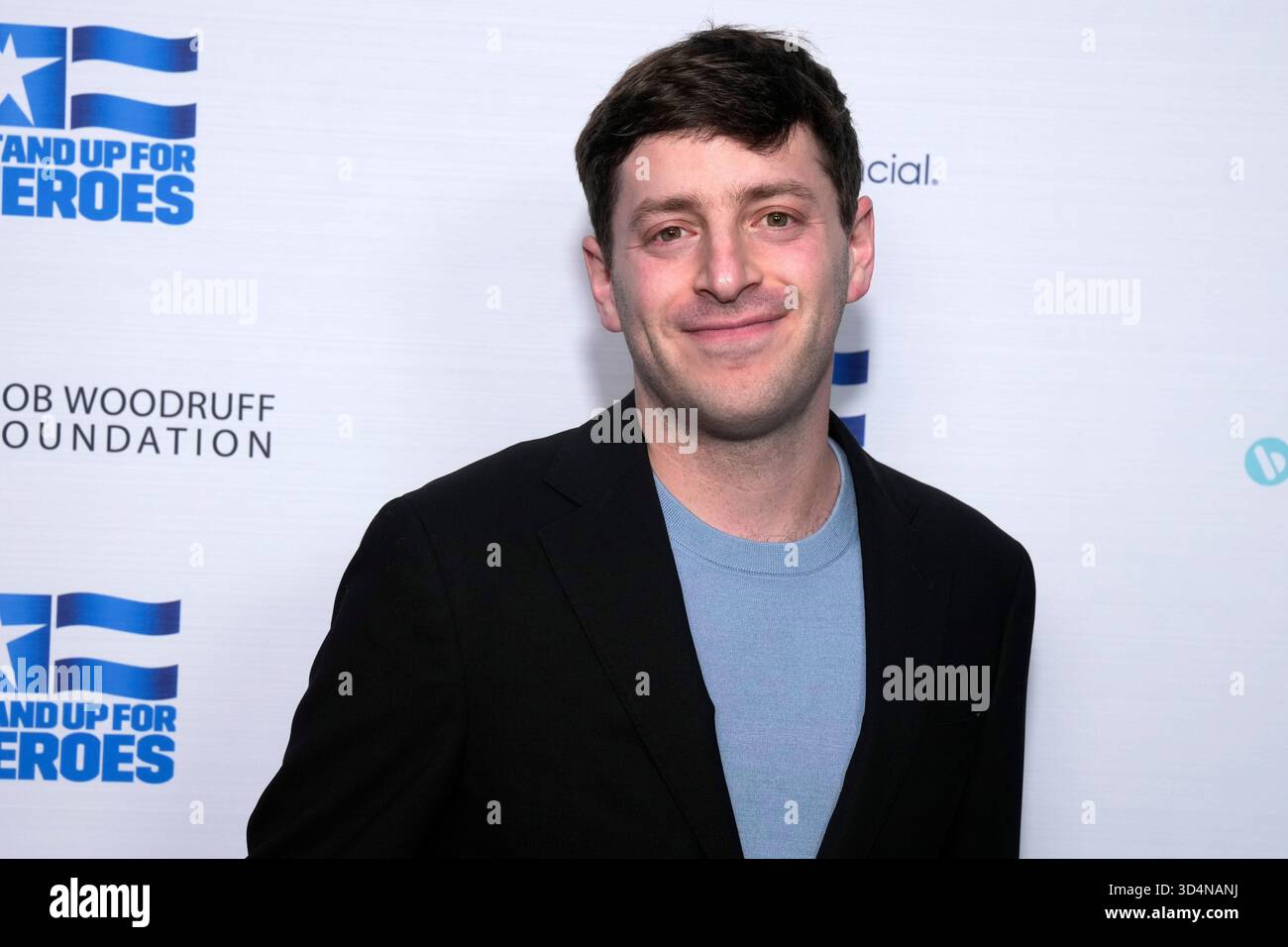 Alex Edelman attends the 19th annual Stand Up for Heroes, presented by ...