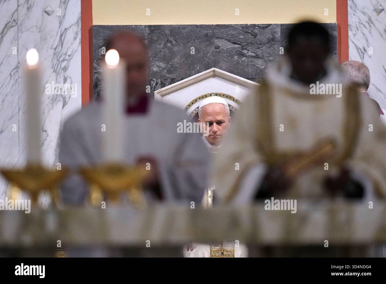 Pope Leo XIV presides over Mass at Sant'Anselmo all'Aventino monastic ...