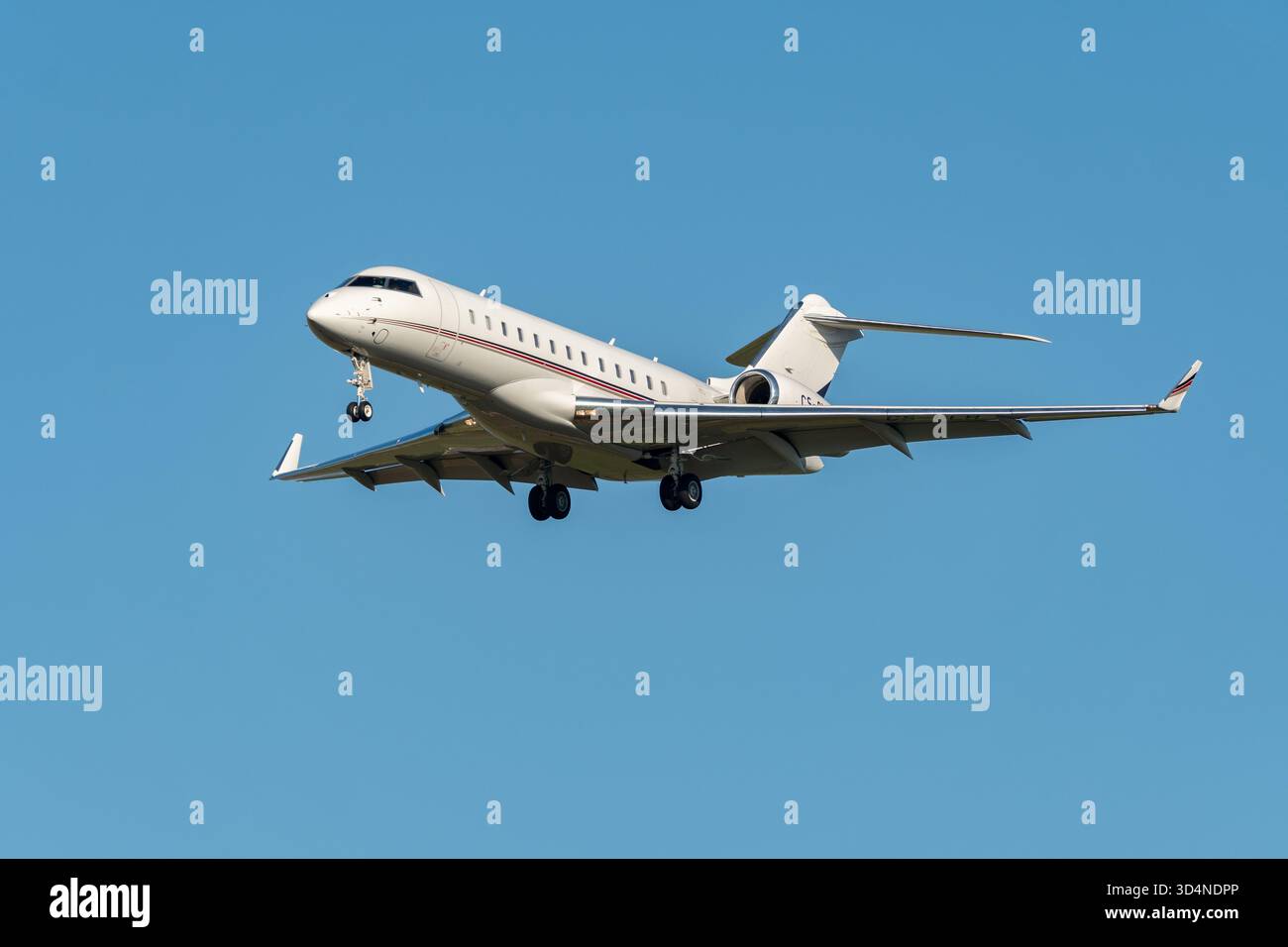 Saint Gallen, Altenrhein, Switzerland, March 3, 2025 CS-GLH Bombardier ...