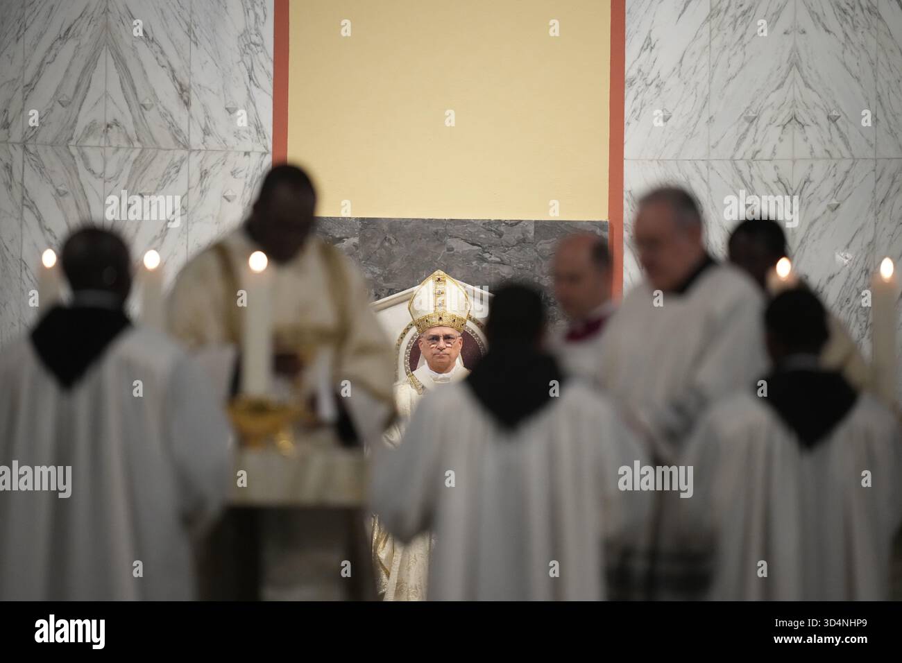 Pope Leo XIV presides over Mass at Sant'Anselmo all'Aventino monastic ...